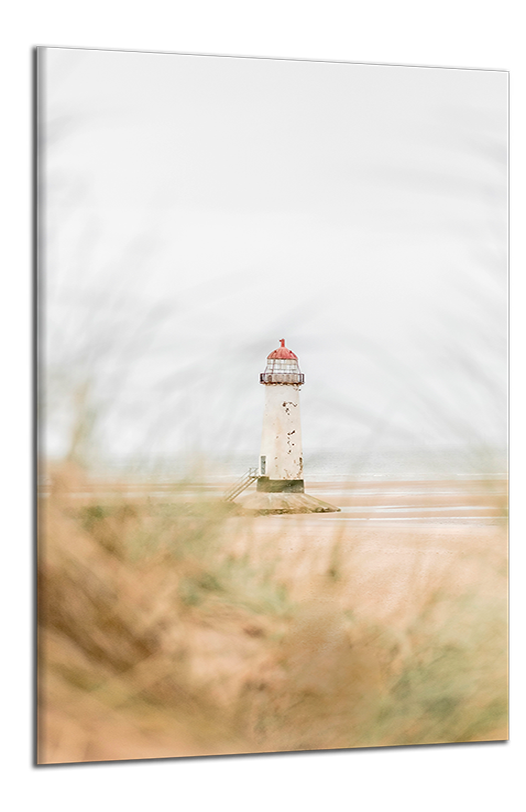 Obdelníkový obraz Maják na pláži | Colorika.cz