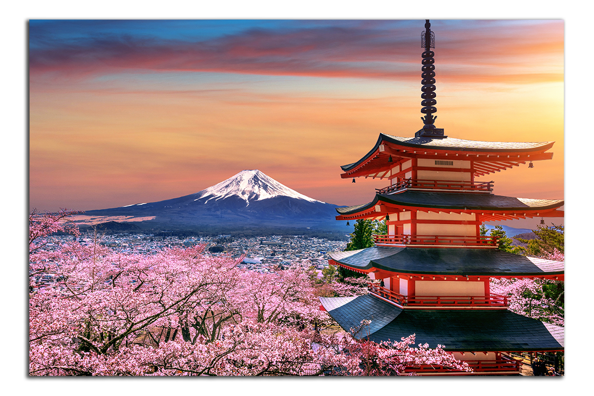 Obdelníkový obraz Hora Fuji | Colorika.cz