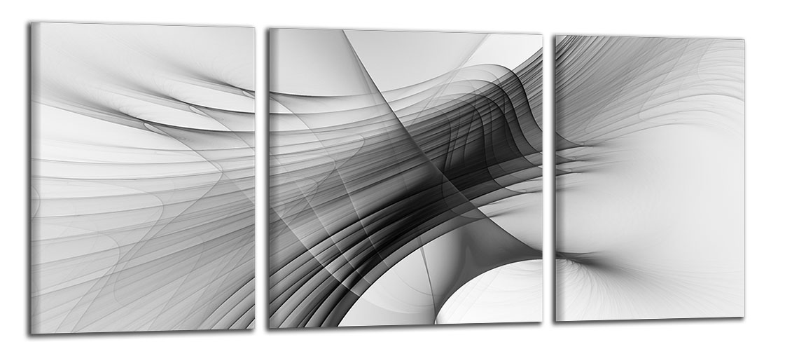 Panoramatický obraz Abstrakce Linie | Colorika.cz