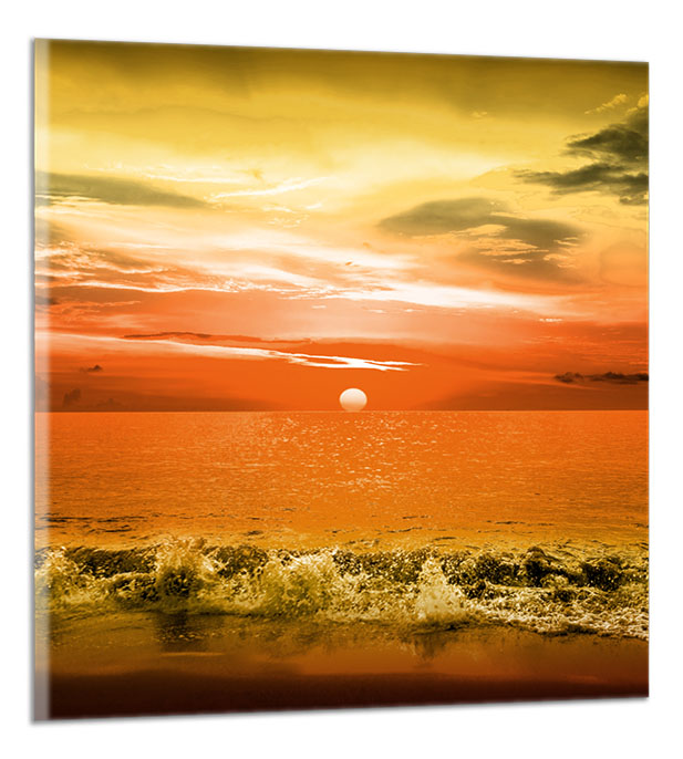 Čtvercový obraz Západ slunce čtverec | Colorika.cz